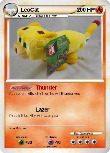Pokémon LeoCat - Thunder - My Pokemon Card