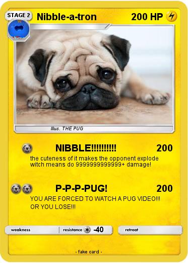 Pokémon Nibble a tron - NIBBLE!!!!!!!!!! - My Pokemon Card