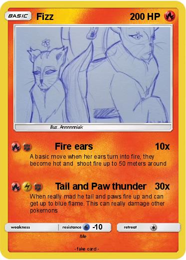 Pokémon Fizz 85 85 - Fire ears - My Pokemon Card