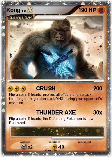 Pokémon Kong 133 133 - CRUSH - My Pokemon Card