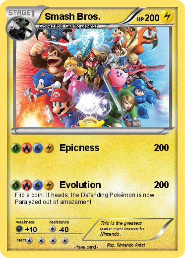 Pokémon Smash Bros 44 44 - Epicness - My Pokemon Card
