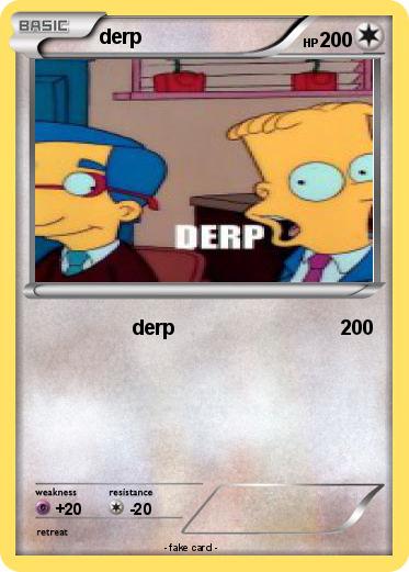 Pokémon derp 580 580 - derp - My Pokemon Card