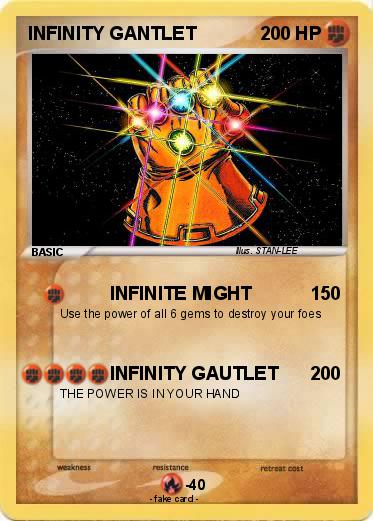 Pokémon INFINITY GANTLET 1 1 - INFINITE MIGHT - My Pokemon Card