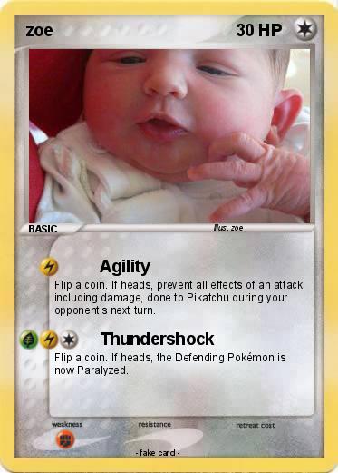 Pokémon zoe 276 276 - Agility - My Pokemon Card