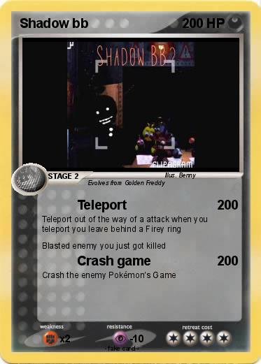 Pokémon Shadow bb 1 1 - Teleport - My Pokemon Card