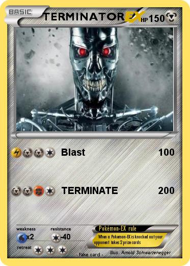 Pokémon TERMINATOR 861 861 - Blast - My Pokemon Card