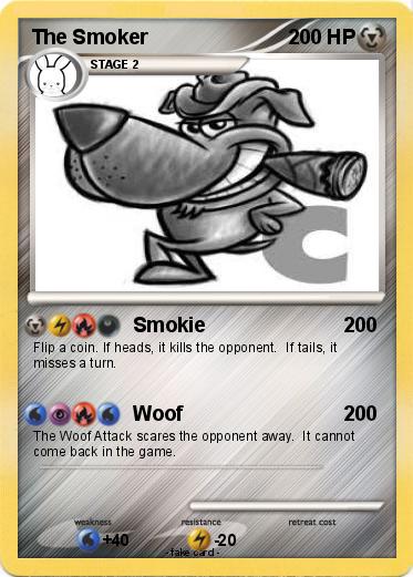 Pokémon The Smoker 3 3 - Smokie - My Pokemon Card