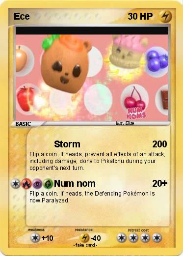 Pokémon Ece 3 3 - Storm - My Pokemon Card