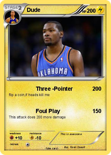Pokémon Dude 168 168 - Three -Pointer - My Pokemon Card
