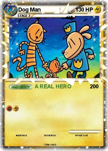 Pokémon Dog Man 91 91 - A REAL HERO - My Pokemon Card