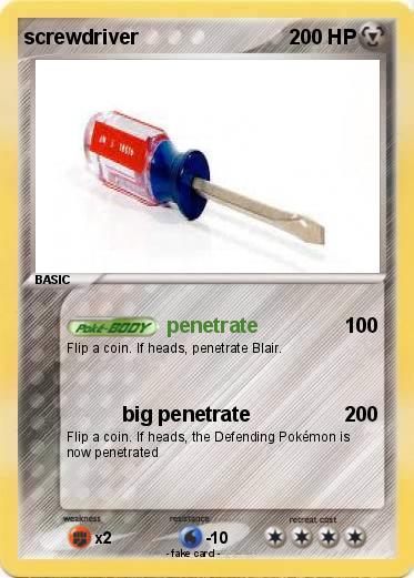 Pokémon screwdriver 10 10 - penetrate - My Pokemon Card