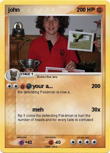 Pokémon john 3362 3362 - your a... - My Pokemon Card