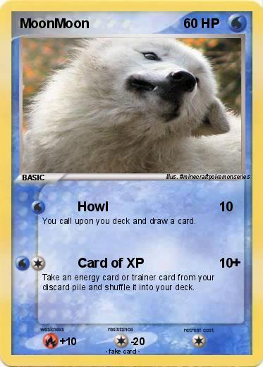 Pokémon MoonMoon - Howl - My Pokemon Card