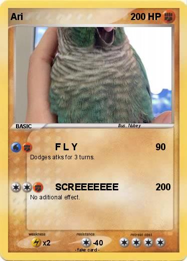 Pokémon Ari 85 85 - F L Y - My Pokemon Card
