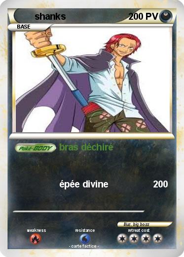 Pokémon shanks 76 76 - bras déchiré - Ma carte Pokémon