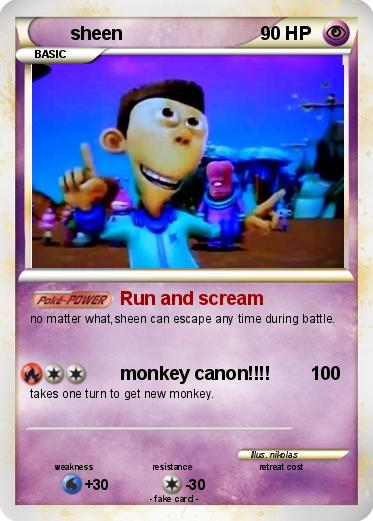 Pokémon sheen 16 16 - Run and scream - My Pokemon Card
