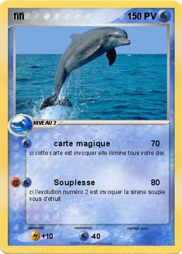 Pokémon fifi - carte magique - Ma carte Pokémon