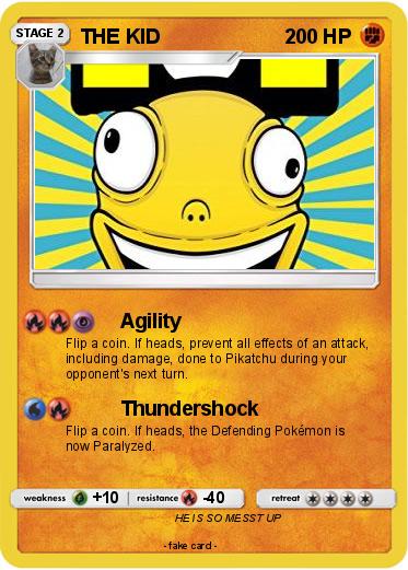 Pokémon THE KID 36 36 - Agility - My Pokemon Card