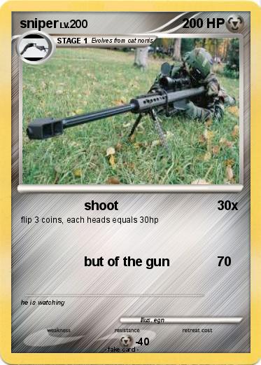 Pokémon sniper 1018 1018 - shoot - My Pokemon Card