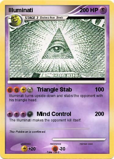Pokémon Illuminati 167 167 - Triangle Stab - My Pokemon Card