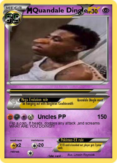 Pokémon Quandale Dingle 156 156 - Uncles PP - My Pokemon Card