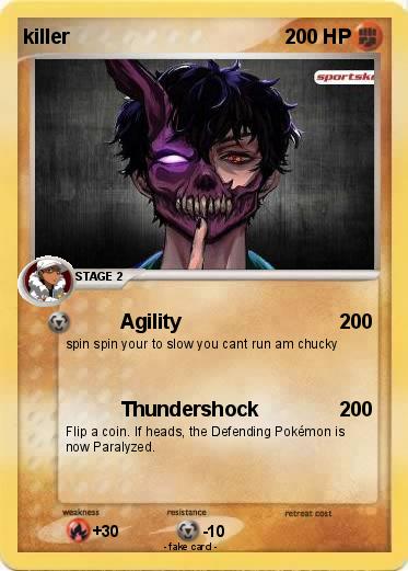 Pokémon killer 4832 4832 - Agility - My Pokemon Card