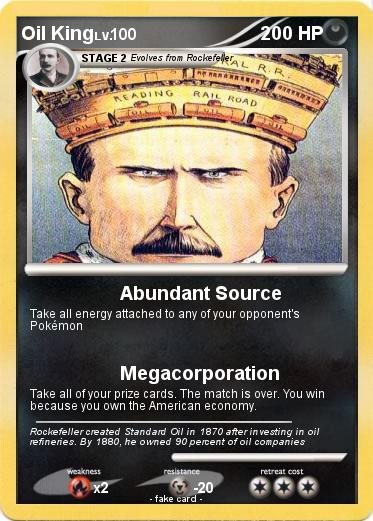 Pokémon Oil King 1 1 - Abundant Source - My Pokemon Card