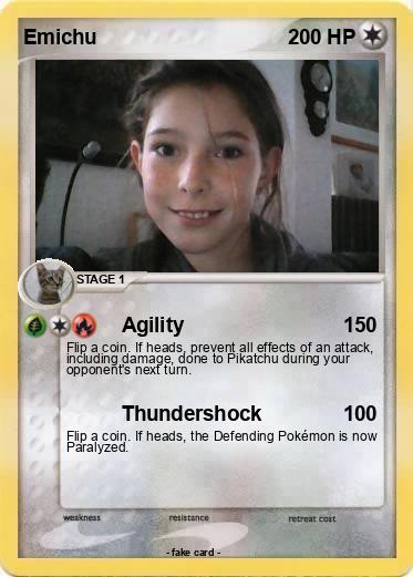Pokémon Emichu 5 5 - Agility - My Pokemon Card