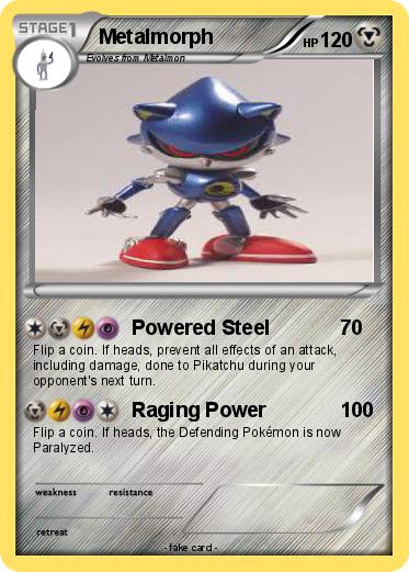 Pokémon Metalmorph - Powered Steel - My Pokemon Card