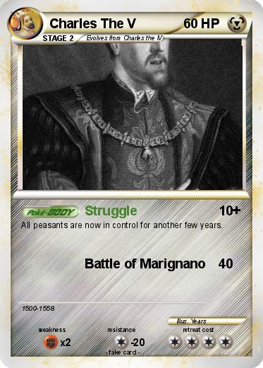 Pokémon Charles The V - Struggle - My Pokemon Card