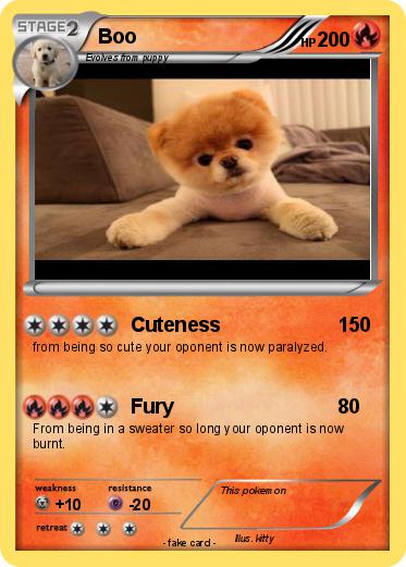 Pokémon Boo 1314 1314 - Cuteness - My Pokemon Card
