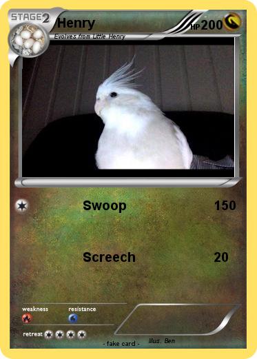 Pokémon Henry 748 748 - Swoop - My Pokemon Card