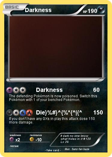 Pokémon Darkness 1427 1427 - Darkness - My Pokemon Card