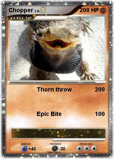 Pokémon Chopper 508 508 - Thorn throw - My Pokemon Card