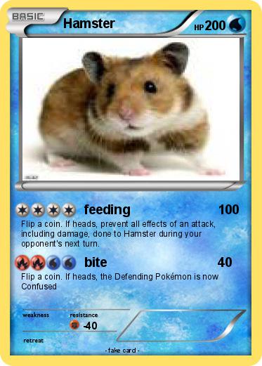 Pokémon Hamster 515 515 - feeding - My Pokemon Card