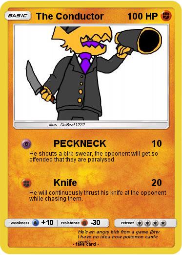 Pokémon The Conductor 1 1 - PECKNECK - My Pokemon Card