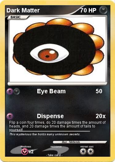 Pokémon Dark Matter 89 89 - Eye Beam - My Pokemon Card