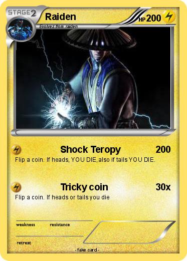 Pokémon Raiden 210 210 - Shock Teropy - My Pokemon Card