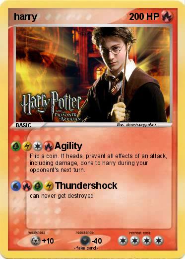 Pokémon harry 2620 2620 - Agility - My Pokemon Card
