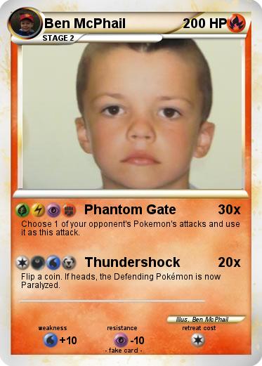 Pokémon Ben McPhail - Phantom Gate - My Pokemon Card