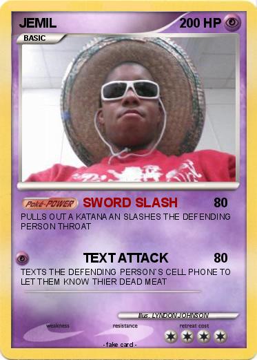Pokémon JEMIL - SWORD SLASH - My Pokemon Card