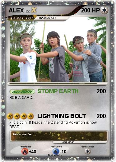 Pokémon ALEX 1094 1094 - STOMP EARTH - My Pokemon Card