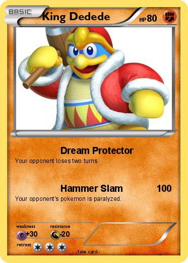 Pokémon King Dedede 316 316 - Dream Protector - My Pokemon Card