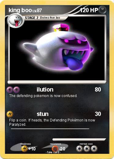 Pokémon king boo 307 307 - ilution - My Pokemon Card