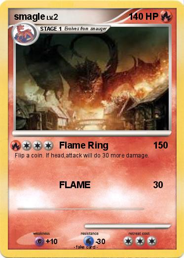 Pokémon smagle - Flame Ring - My Pokemon Card