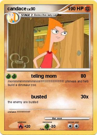 Pokémon candace 16 16 - teling mom - My Pokemon Card