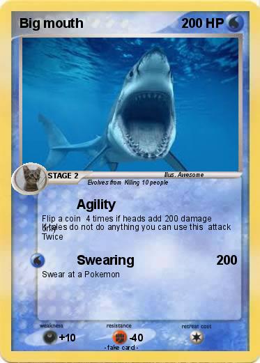 Pokémon Big mouth 45 45 - Agility - My Pokemon Card