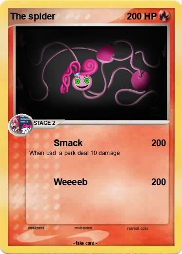 Pokémon The spider 7 7 - Smack - My Pokemon Card