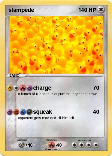 Pokémon stampede 8 8 - charge - My Pokemon Card