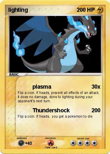 Pokémon lighting 745 745 - plasma - My Pokemon Card
